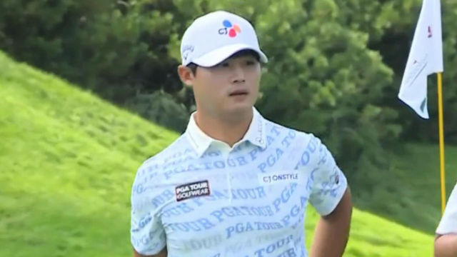2023 KPGA 코리안투어 : 정확한 어프로치! 설계대로 플레이하는 배용준 [LX챔피언십 1R] : SBS