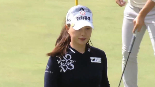 2023 KLPGA투어 : 깜짝 샷 이글! 짜릿한 순간 만끽하는 김재희 [S-OIL 챔피언십 2R] : SBS Golf