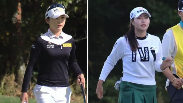 2023 KLPGA투어 : 7언더파! 분위기를 끌어올리기 시작하는 성유진-이예원 [S-OIL 챔피언십 3R] : SBS Golf