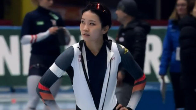 2023-24 ISU 국제빙상대회 : 쾌조의 스타트! 뒷심 부족했던 이나가와 구루미 [월드컵 4차 여자 500m] : SBS