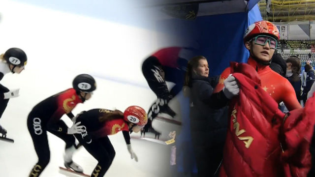 2023-24 ISU 국제빙상대회 : 예상 못한 중국의 실격, 부정 교대로 준결승 진출 실패 [4차 2000m 혼성계주 준준결승 ...