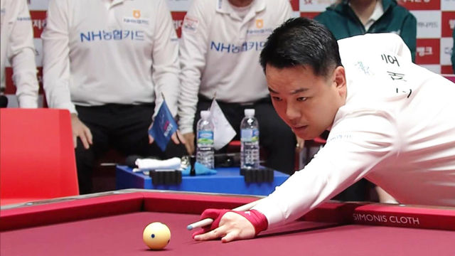 2023-24 프로당구 PBA투어 : 5라운드 NH농협카드 조재호 연속득점 하이라이트 [웰컴저축은행 PBA 팀리그] : SBS