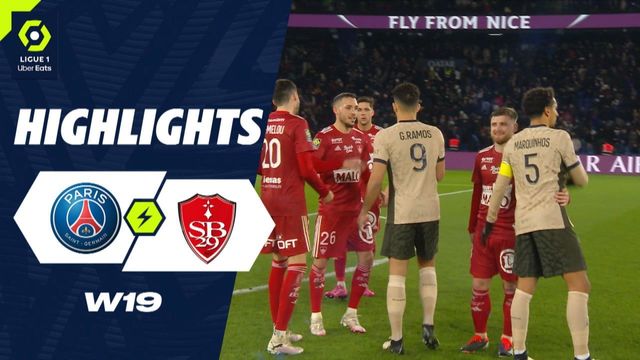2023-24 프랑스 리그1 : [19R] PSG vs 브레스트 하이라이트 : SBS