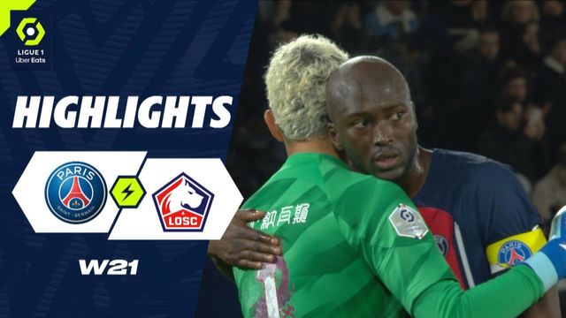 2023-24 프랑스 리그1 : [21R] PSG vs 릴 하이라이트 : SBS
