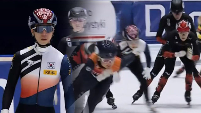 2023-24 ISU 국제빙상대회 : 맹추격 끝에 은메달 거두는 대한민국 계주팀 [6차 혼성계주 2000m 결승] : SBS