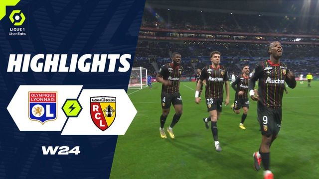 2023-24 프랑스 리그1 : [24R] 리옹 vs 랑스 하이라이트 : SBS