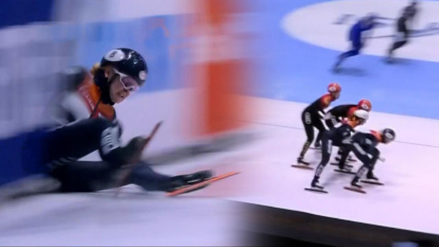 2023-24 ISU 국제빙상대회 : 불운한 잔드라 벨제부르, 금메달 차지하는 중국 계주팀 [세계선수권 혼성계주 2000m 결승 ...