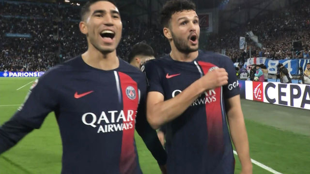 2023-24 프랑스 리그1 : [27R] 마르세유 vs PSG 하이라이트 : SBS