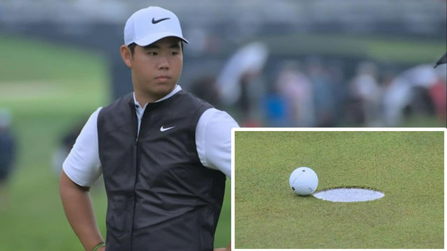 2024 PGA 챔피언십 : 이게 안 들어가? 그 자리에서 얼어버린 김주형 [PGA 챔피언십 2R] : SBS Golf