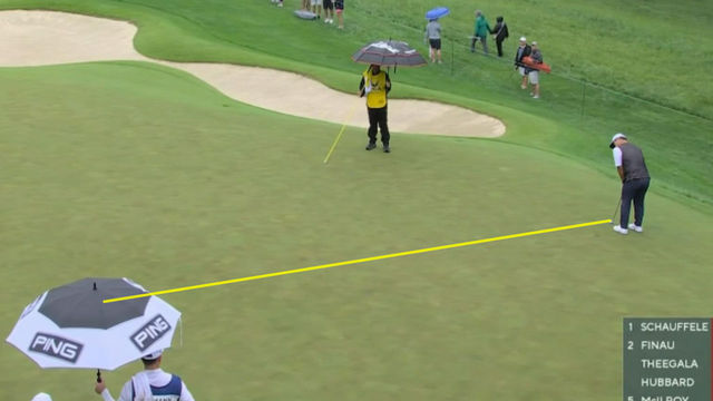 2024 PGA 챔피언십 : 멋진 버디 퍼트! 6언더 파 공동 2위 올라서는 김주형 [PGA 챔피언십 2R] : SBS Golf