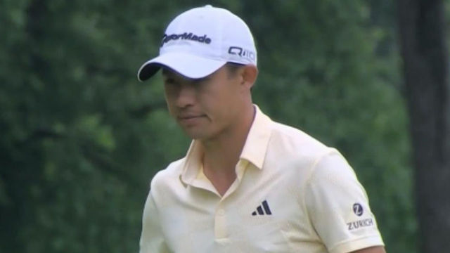 2024 PGA 챔피언십 : 3홀 연속 버디! 몰아치기 성공하며 선두 오르는 콜린 모리카와 [PGA 챔피언십 2R] : SBS Golf