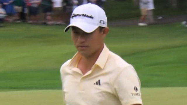 2024 PGA 챔피언십 : 엄창난 상승세! 5개 홀 연속 버디 잡아내는 콜린 모리카와 [PGA 챔피언십 2R] : SBS Golf