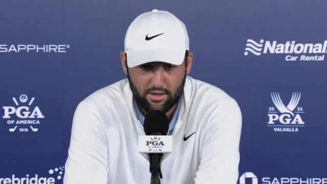 2024 PGA 챔피언십 : 스코티 셰플러 인터뷰 “상상도 못한 일이 벌어졌다” [PGA 챔피언십 2R] : SBS Golf