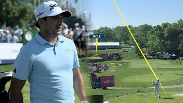 2024 PGA 챔피언십 : 이걸 그대로 가네요! 원 온 트라이 후 이글 잡아내는 토스티 [PGA 챔피언십 FR] : SBS Golf