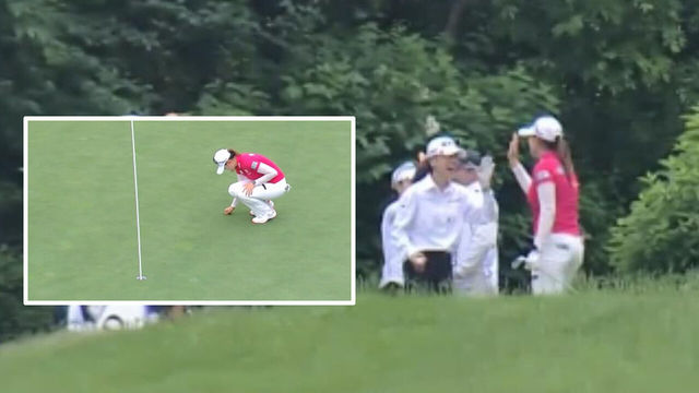 2024 KLPGA투어 : ‘깜짝 홀인원!’ 다이아 1캐럿 주인공이 되는 김민선7 [Sh수협은행 MBN 2R] : SBS Golf