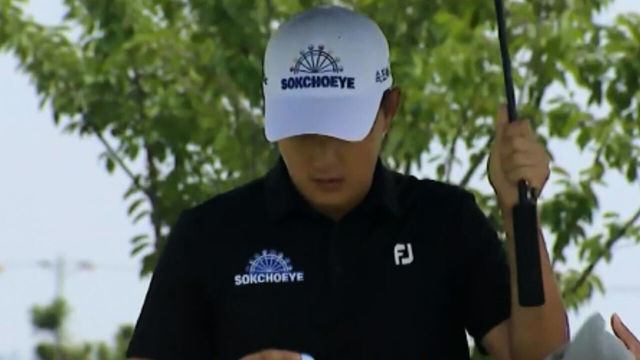 2024 KPGA 코리안투어 : 결국 구급차까지, 스윙 후 엄청난 고통을 느낀 강경남 [군산CC 3R] : SBS