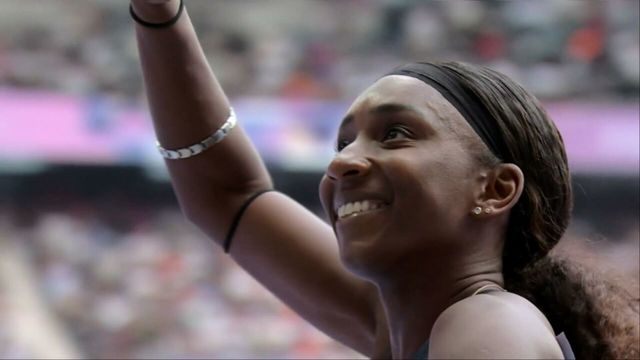 SBS 2024 파리 올림픽 : 좋은 기록으로 1위 예선 통과하는 브리트니 브라운 [여자 200m 예선] : SBS