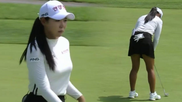 2024 KLPGA투어 : 선두와 1타 차! 7타 줄이며 맹추격하는 박보겸 [KG레이디스 2R] : SBS Golf