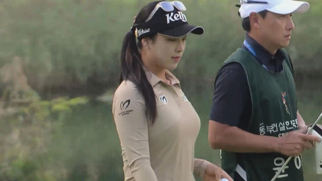 2024 KLPGA투어 : 버디 5개째! 선두권을 위협하는 윤이나의 추격 [동부건설 한국토지신탁 1R] : SBS Golf