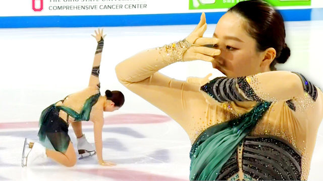 2024 25 Isu 국제빙상대회 최고의 컨디션 부상을 완벽히 이겨낸 히구치 와카바의 연기 [그랑프리 1차 여자 쇼트] Sbs