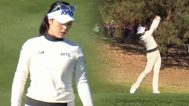 2024 KLPGA투어 : 무려 306m! 엄청난 비거리로 투온 성공하는 윤이나 [SK텔레콤 SK쉴더스 1R] : SBS Golf