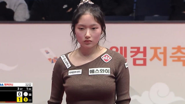 2024-25 프로당구 PBA투어 : 어려운 연속 득점! 흐름이 이어지지 않는 한지은 [LPBA 32강] : SBS