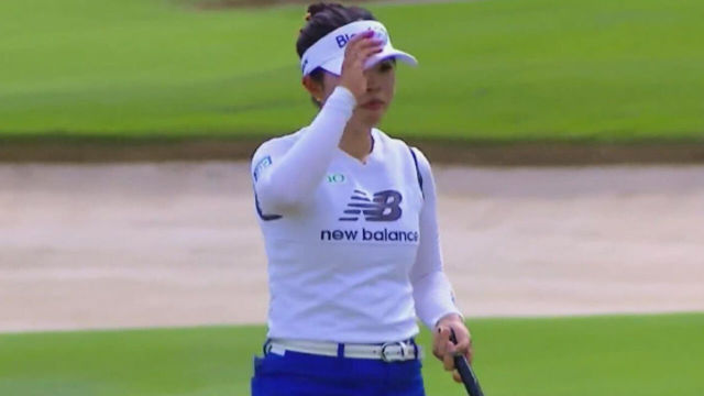 2025 KLPGA투어 : 나이스 버디! 안정감 있는 퍼트를 보여주는 야마시타 미유 [블루캐니언 1R] : SBS Golf