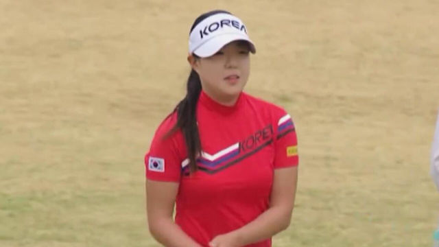 2025 KLPGA투어 : 아마추어 최정원의 자신감 있는 버디 퍼트 [iM금융오픈 3R] : SBS Golf