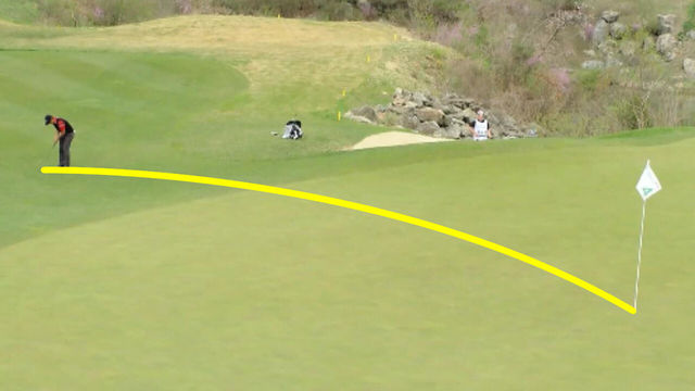 2025 KPGA 투어 : 여기서 퍼터를? 중계진이 감탄한 이동민의 플레이 [DB손해보험 3R] : SBS Golf