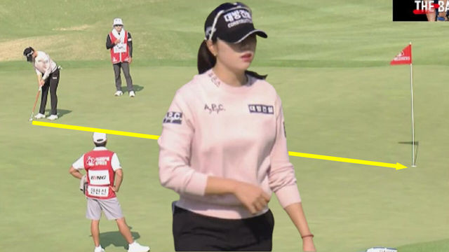 2025 KLPGA투어 : '10.6m' 완벽하게 롱버디 성공시키는 김민선7 [덕신EPC 챔피언십 2R] : SBS Golf