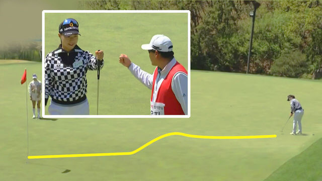2025 KLPGA투어 : 넘치는 자신감, 홀로 직행한 정윤지의 퍼트 [덕신EPC 챔피언십 3R] : SBS Golf