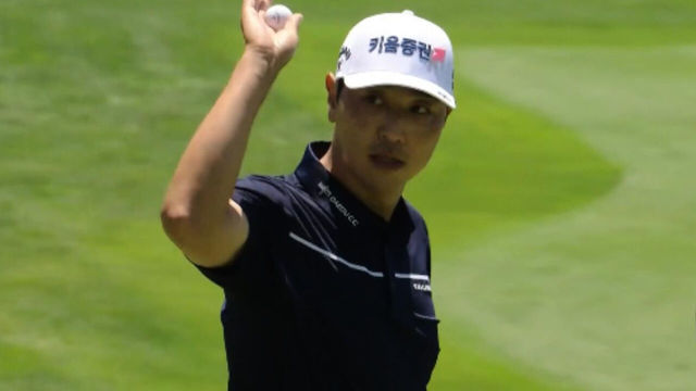 2025 KPGA 투어 : 모두가 놀란 완벽한 세컨샷, 이글 잡아내는 배상문 [SK telecom 1R] : SBS Golf