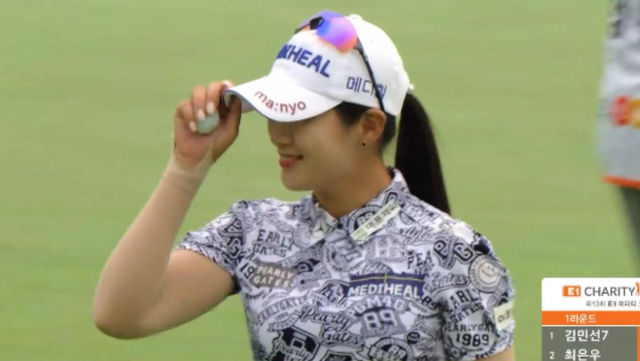 2025 KLPGA투어 : 완벽한 버디! 활짝 웃어보는 박현경 [E1 채리티 1R] : SBS Golf