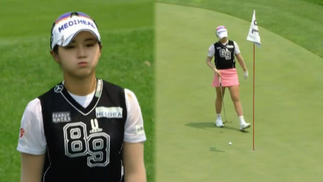 2025 KLPGA투어 : 이번 주도 노보기 도전! 박현경, 4타 줄이며 순항 [Sh수협은행 여자오픈 1R] : SBS Golf