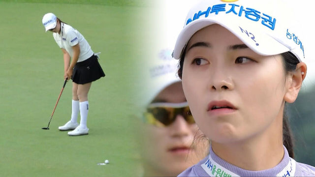 2025 KLPGA투어 : ‘우승 상금 2억이 눈 앞에서...’ 모두가 놀란 한진선의 쓰리 퍼트 [셀트리온 FR] : SBS Golf