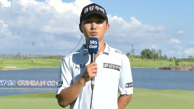2025 KPGA 투어 : 옥태훈 우승 인터뷰 “담이 있어서 조금 고생했어요” [군산CC 오픈 FR] : SBS Golf