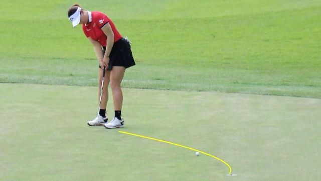 2025 KLPGA투어 : 순위 예측 투표 1위 김민솔, 자신감 넘치는 플레이 [BC카드 · 한경 2R] : SBS Golf