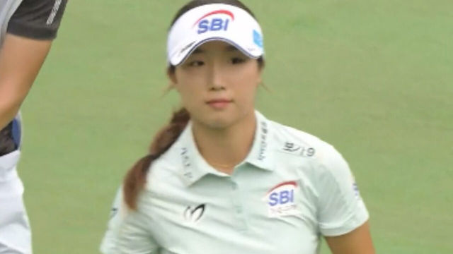 2025 KLPGA투어 : 깔끔한 티샷! 먼 거리에도 높은 정확도를 갖춘 이동은 [BC카드 · 한경 FR] : SBS Golf