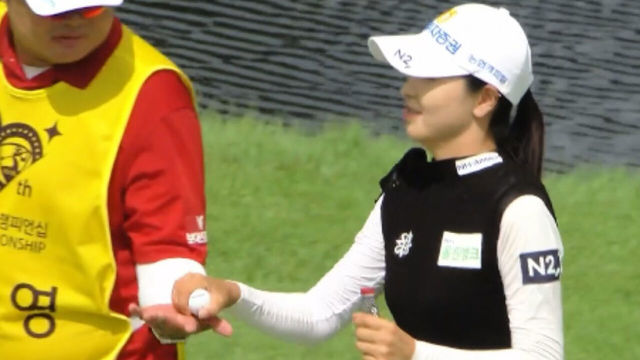 2025 KLPGA투어 : 두 홀 연속! 버디를 기록하는 이가영 [KB금융 FR] : SBS Golf