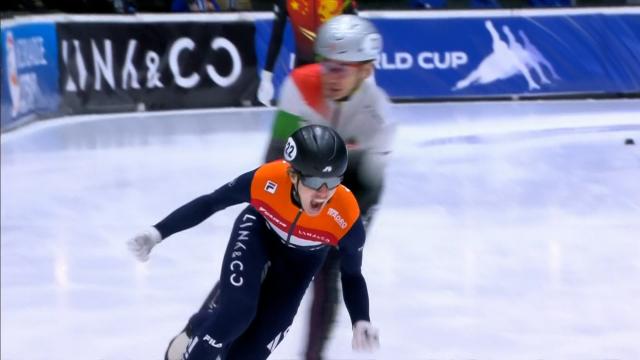 2021-22 ISU 핫클립 : '빙상 강국 네덜란드' 간발의 차이로 금메달 추가 [월드컵 4차 혼성 계주 2000m] : SBS