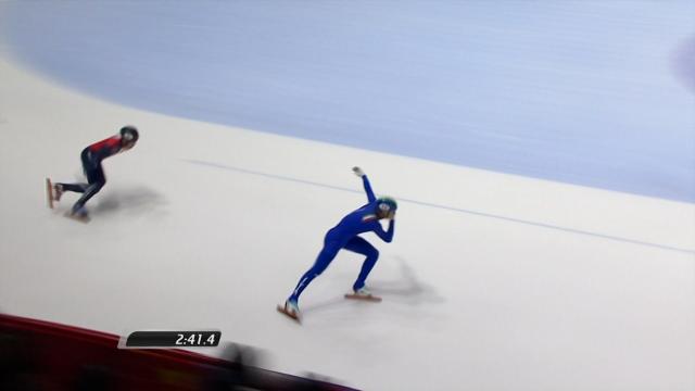 2022-23 ISU 핫클립 : 이탈리아의 승리 [월드컵 1차 혼성 계주 2000m] : SBS