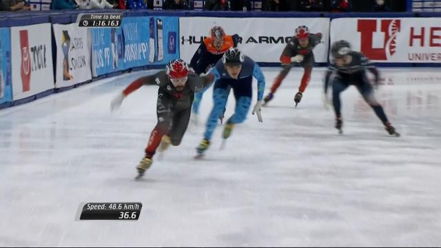 2022-23 ISU 핫클립 : 치열한 몸싸움으로 재출발 [월드컵 2차 남자 500m] : SBS