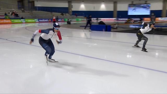 2022-23 ISU 핫클립 : 2주 연속 개인 최고 기록 앞당기는 이나현 [월드컵 4차 여자 500m] : SBS