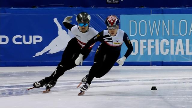 2022-23 ISU 핫클립 : 이변 없이 좋은 레이스 펼치는 박지원 [월드컵 5차 남자 1000m] : SBS