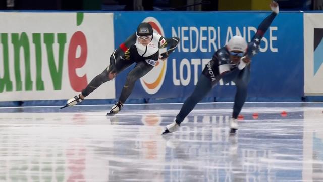 2022-23 ISU 핫클립 : 좋은 기록 세우지 못한 에린 잭슨 [월드컵 5차 여자 500m] : SBS