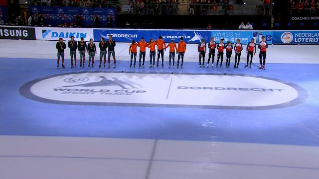 2022-23 ISU 핫클립 : 금메달은 네덜란드, 은메달은 캐나다, 동메달은 폴란드 [월드컵 6차 혼성 계주 2000m 시상식 ...