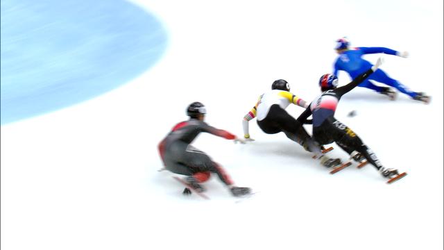 2022-23 ISU 핫클립 : 순위결정전으로 향하는 대한민국 [세계선수권 혼성 2000m 계주] : SBS