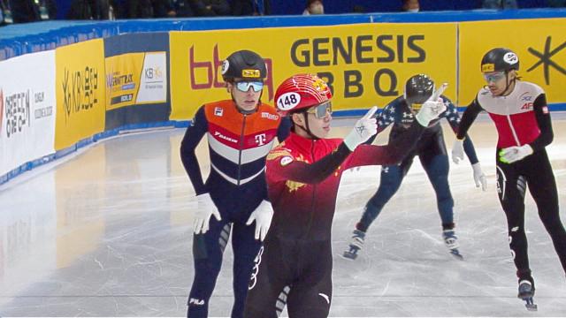 2022-23 ISU 핫클립 : 결승 진출하는 중국과 네덜란드 [세계선수권 혼성 2000m 계주] : SBS